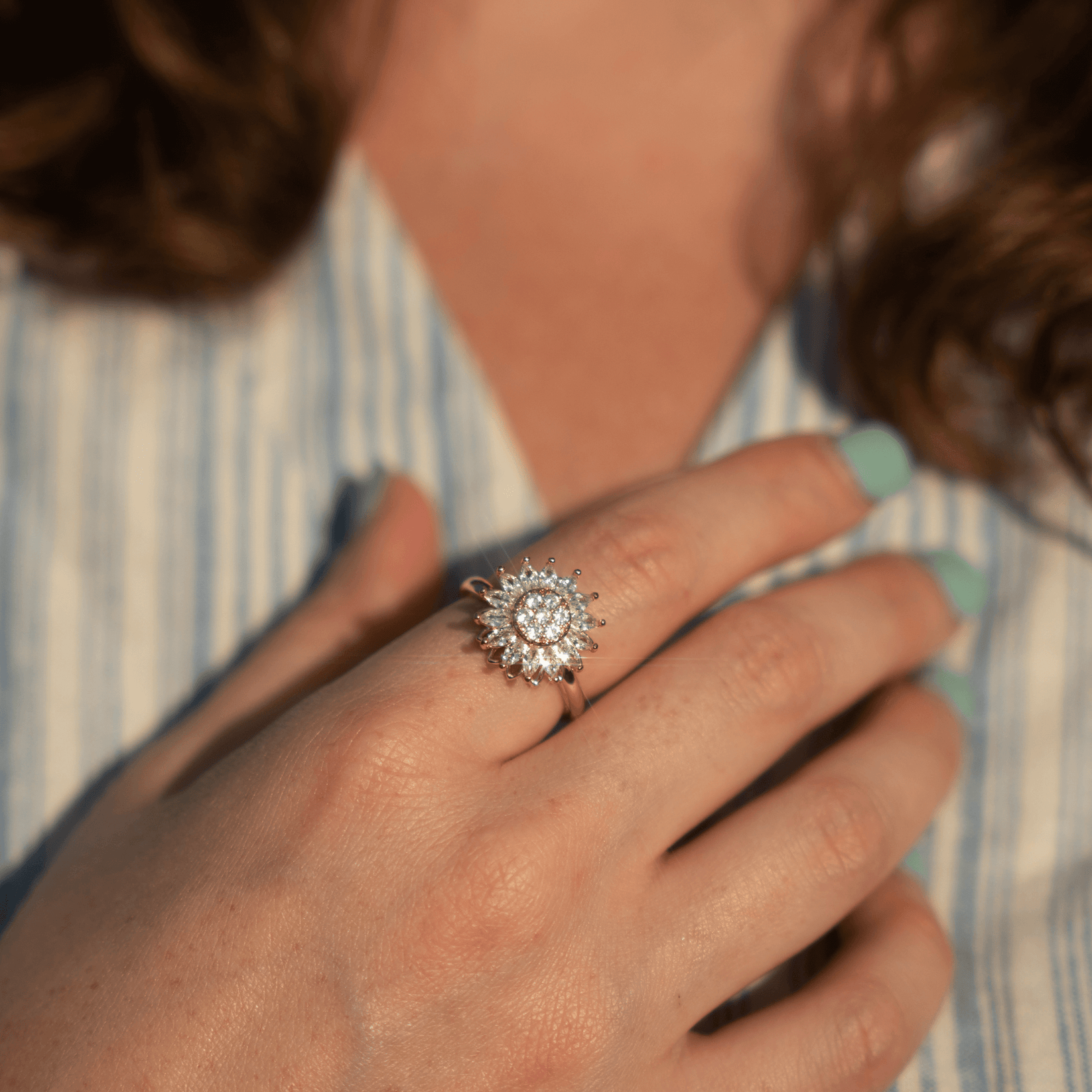 You Are My Sunshine Spinning Ring – Hope Rings