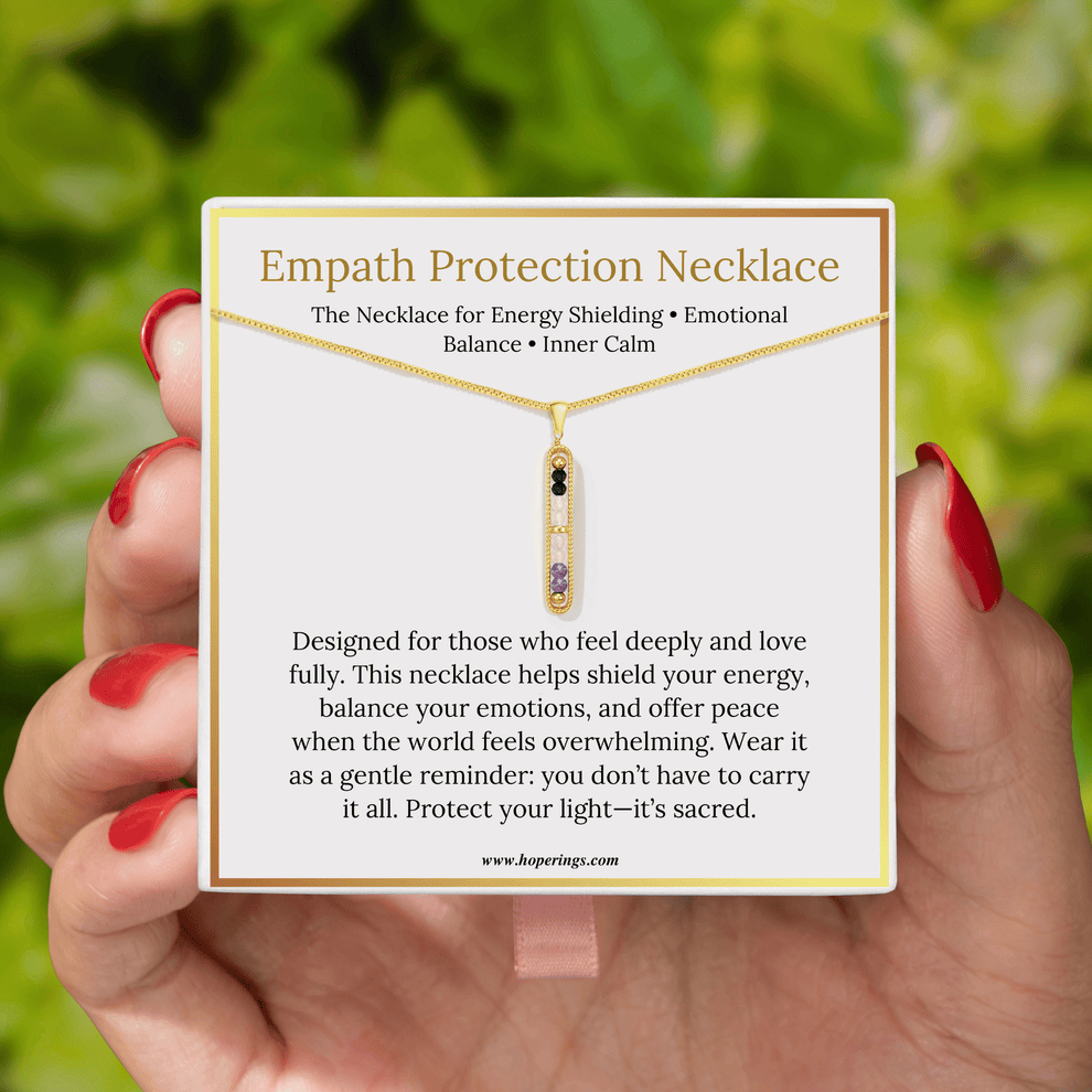 Empath Protection Necklace – Hope Rings