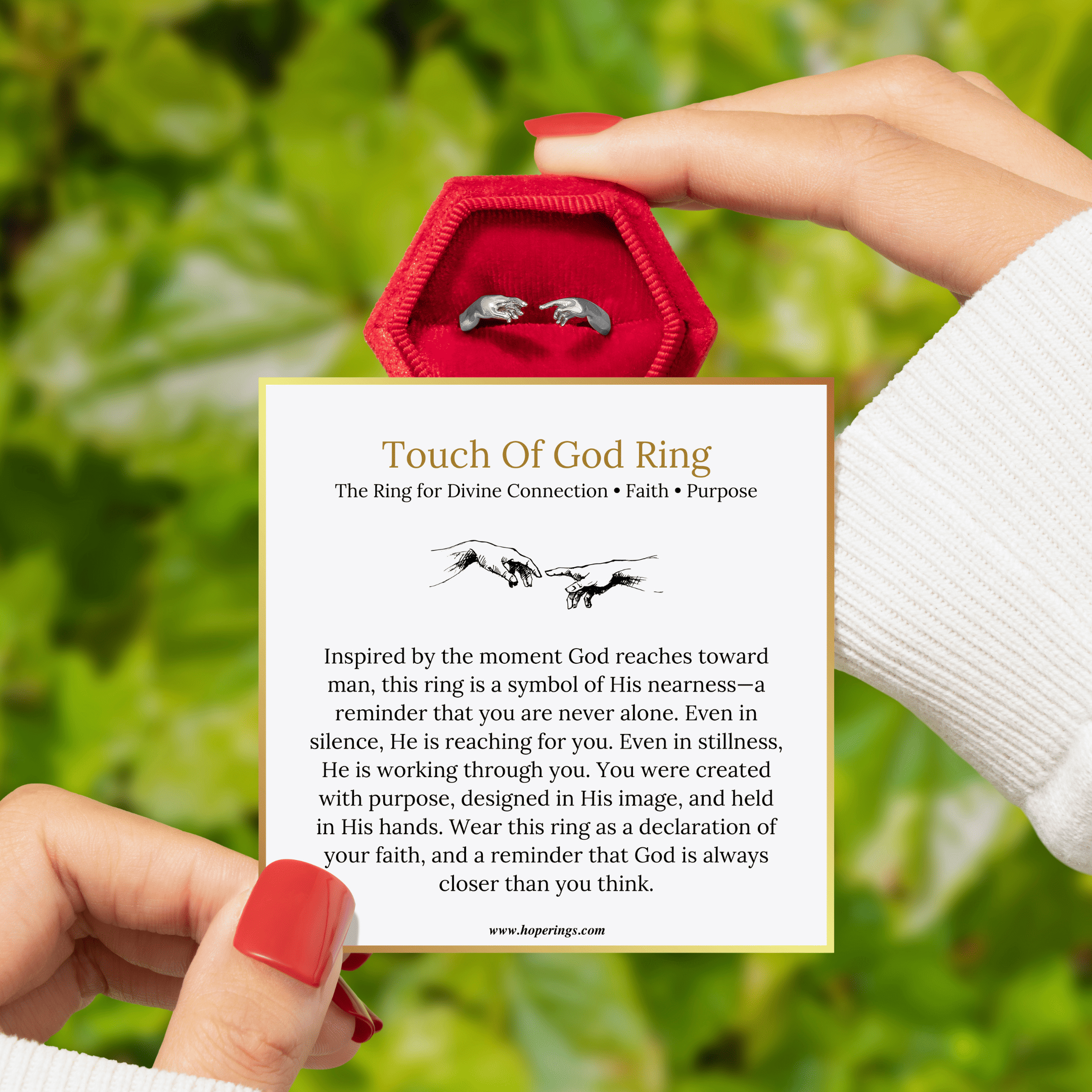 Touch Of God Ring – Hope Rings