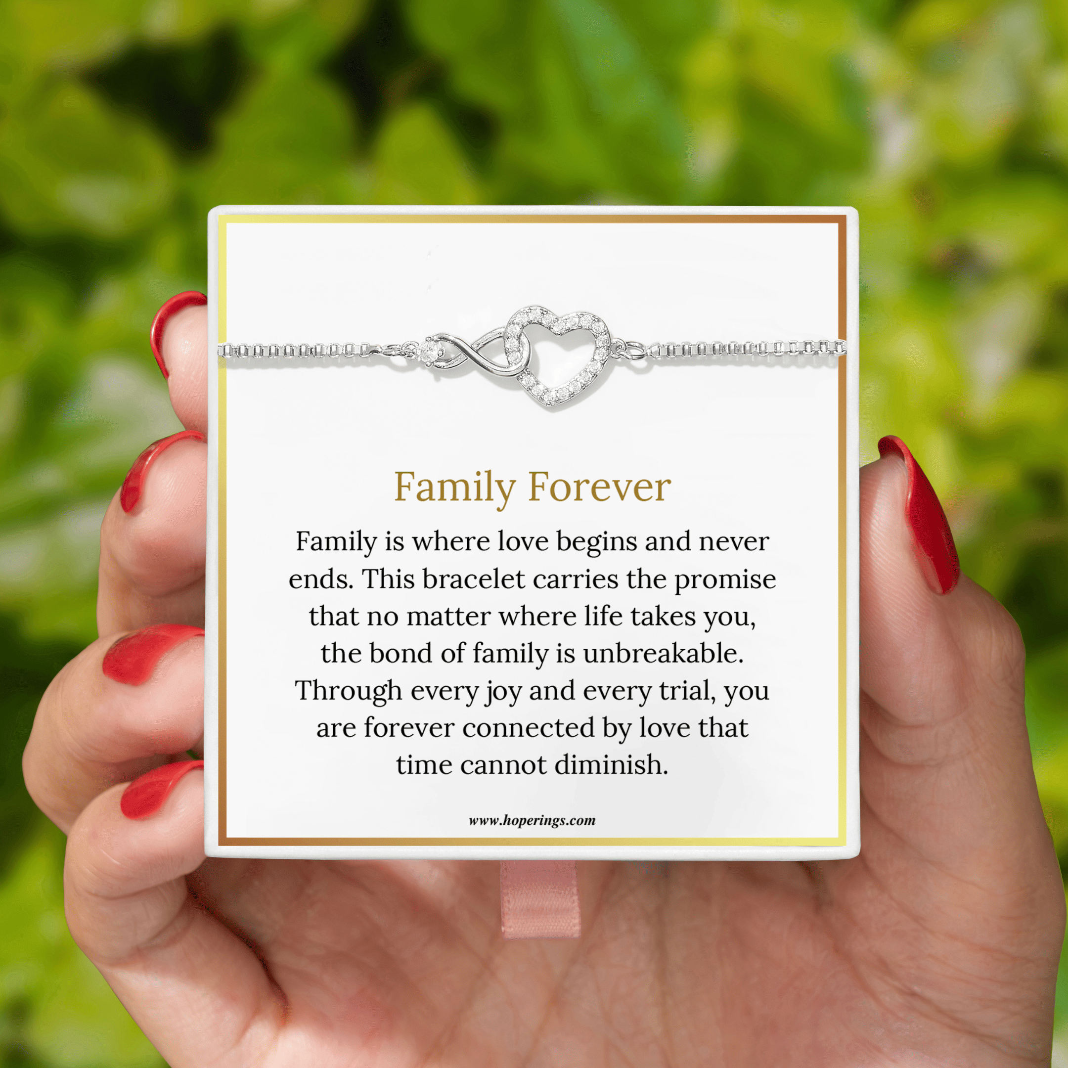 Family Forever Bracelet – Hope Rings