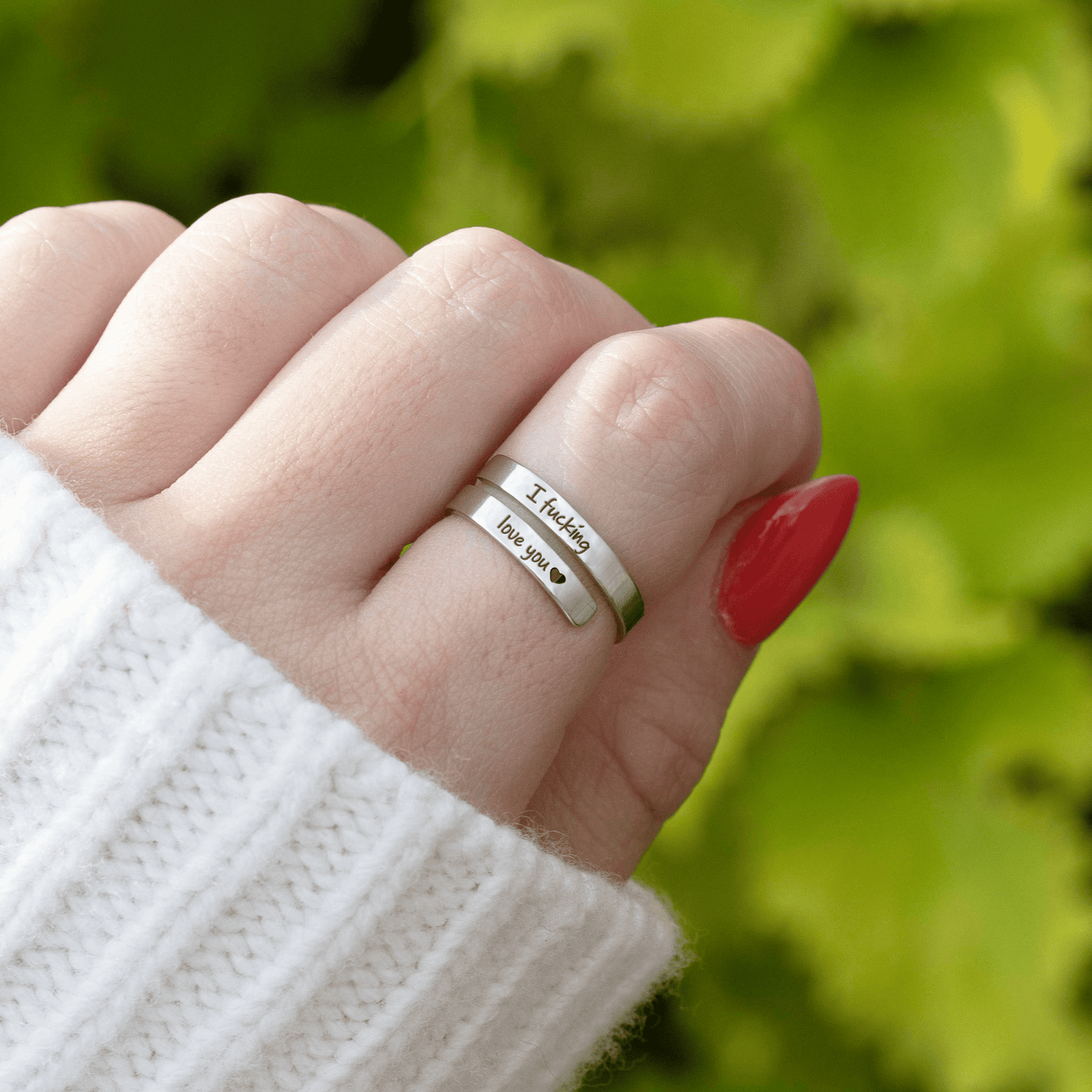 I F♡cking Love You Ring – Hope Rings