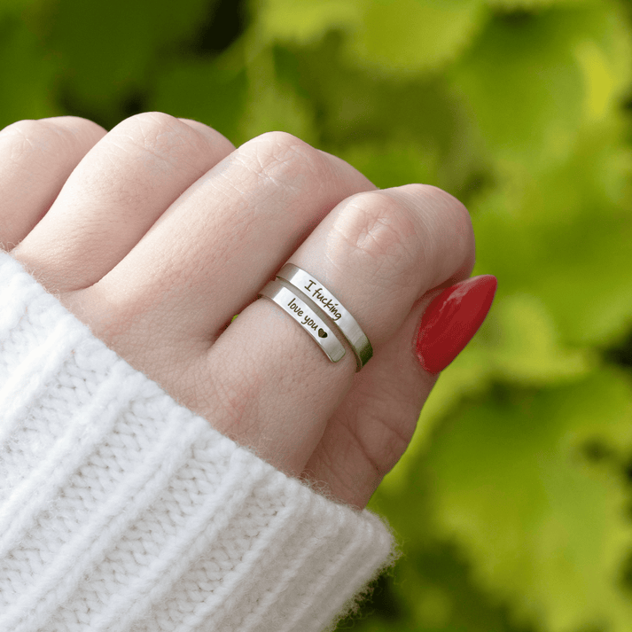 I F♡cking Love You Ring – Hope Rings