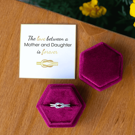 Forever Linked Knot Ring – Hope Rings