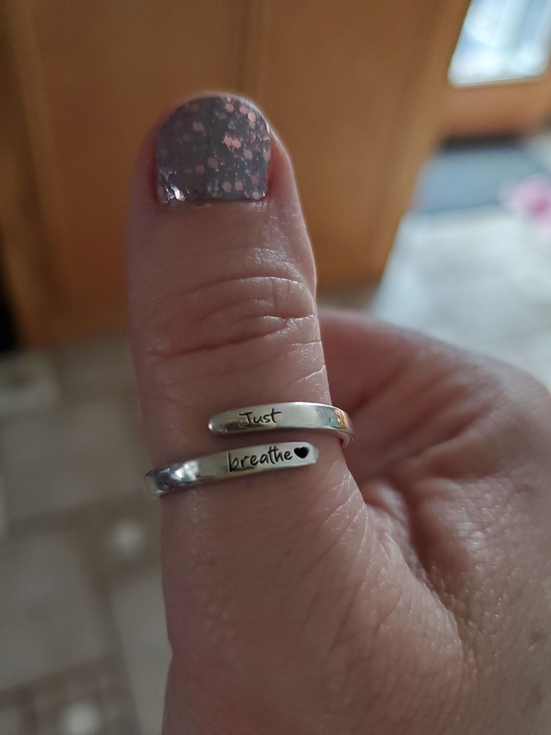 Just Breathe Ring – Hope Rings