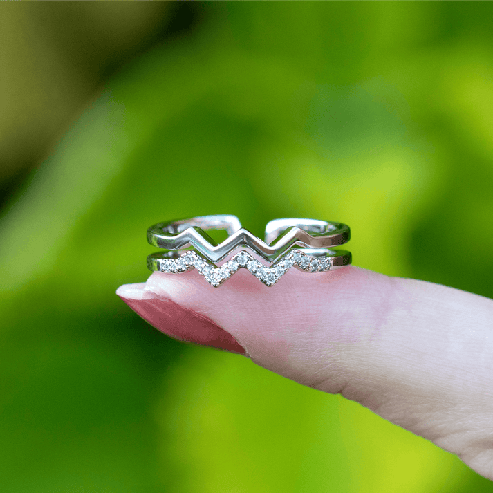 Highs & Lows Ring – Hope Rings