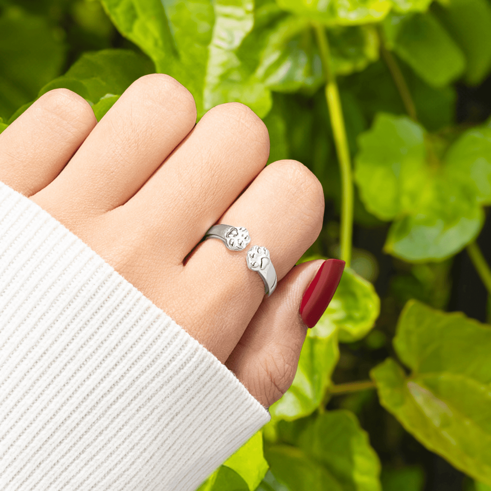 Paw Hug From Heaven Ring – Hope Rings